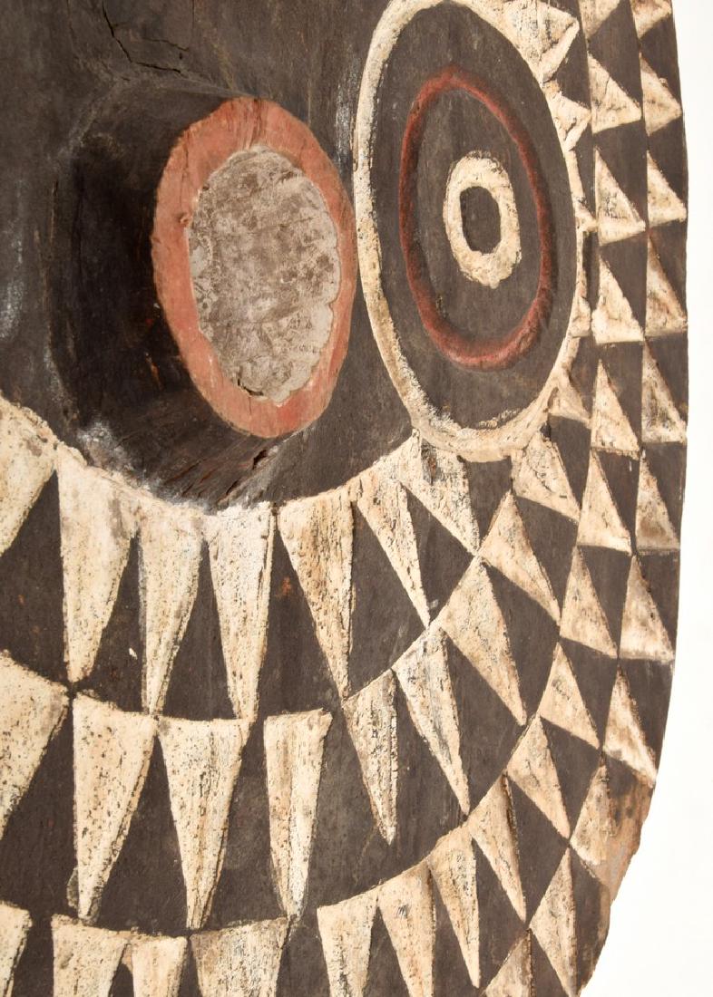 Large African Sun Mask, Eket Tribe, Nigeria