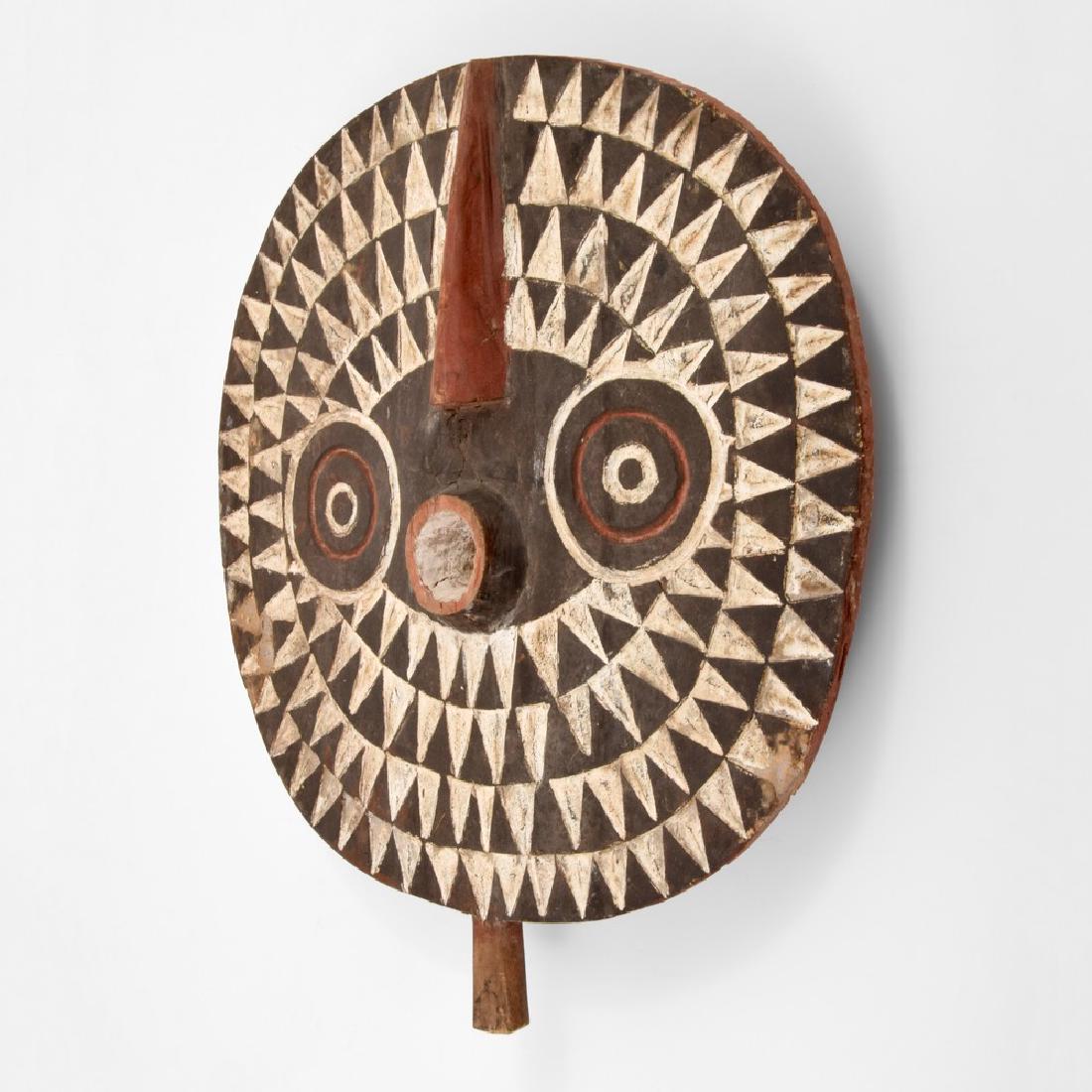 Large African Sun Mask, Eket Tribe, Nigeria