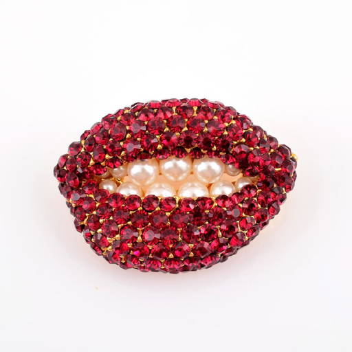 Salvador Dali "lips" Brooch