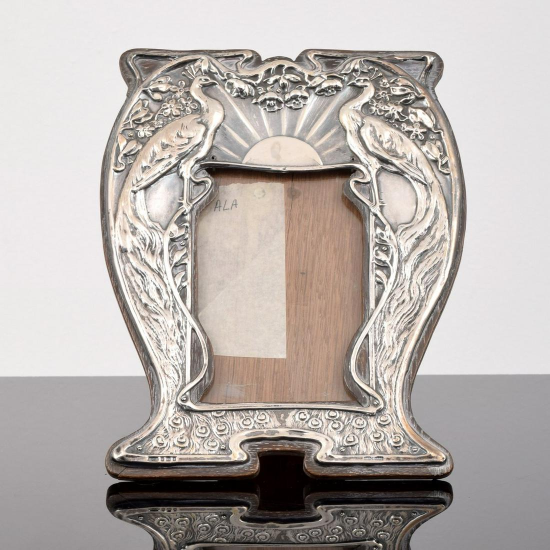 English Arts & Crafts Sterling Silver Frame