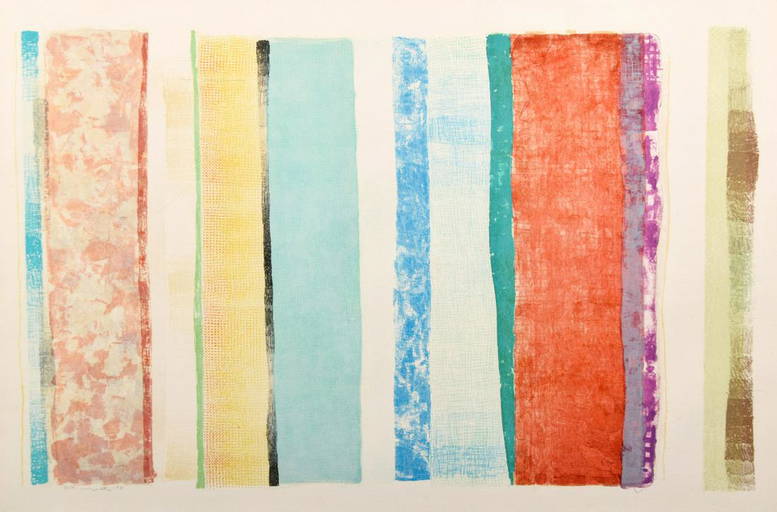 Robert Natkin Apollo Lithograph, Signed Edition