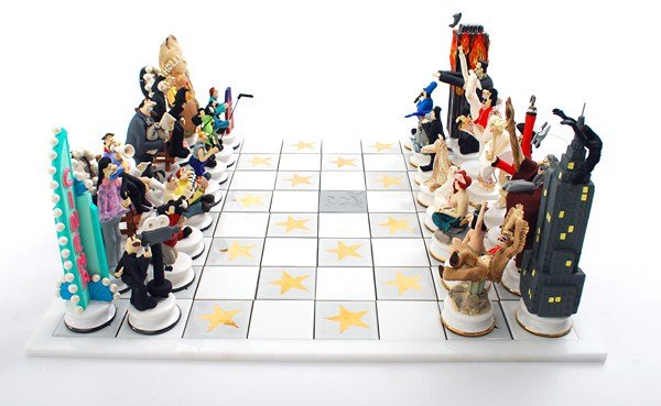 252D: "Actors vs. Producers" Chess Set by Doug Anderson
