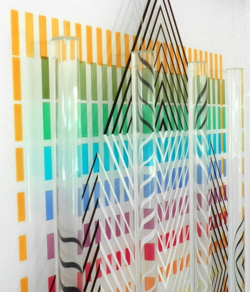 Large Leonard Janklow Kinetic Art, Original Work