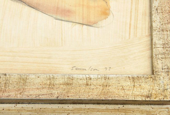 Bruce Samuelson Drawing, Original Work : Lot 8