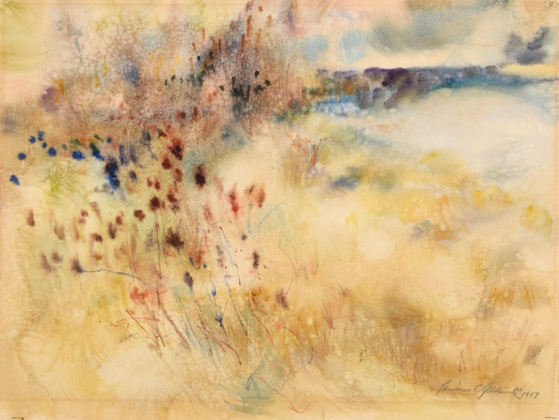 Lawrence C. Goldsmith Watercolor