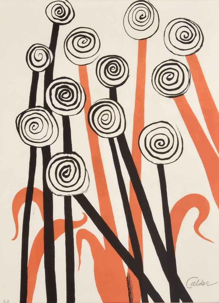 Alexander Calder Lithograph, Signed Artist Proof