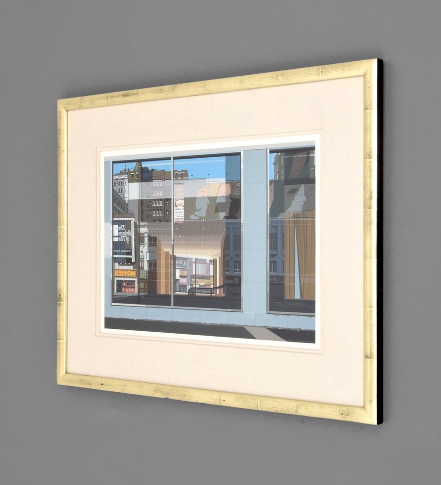Richard Estes WINDOW REFLECTIONS Lithograph