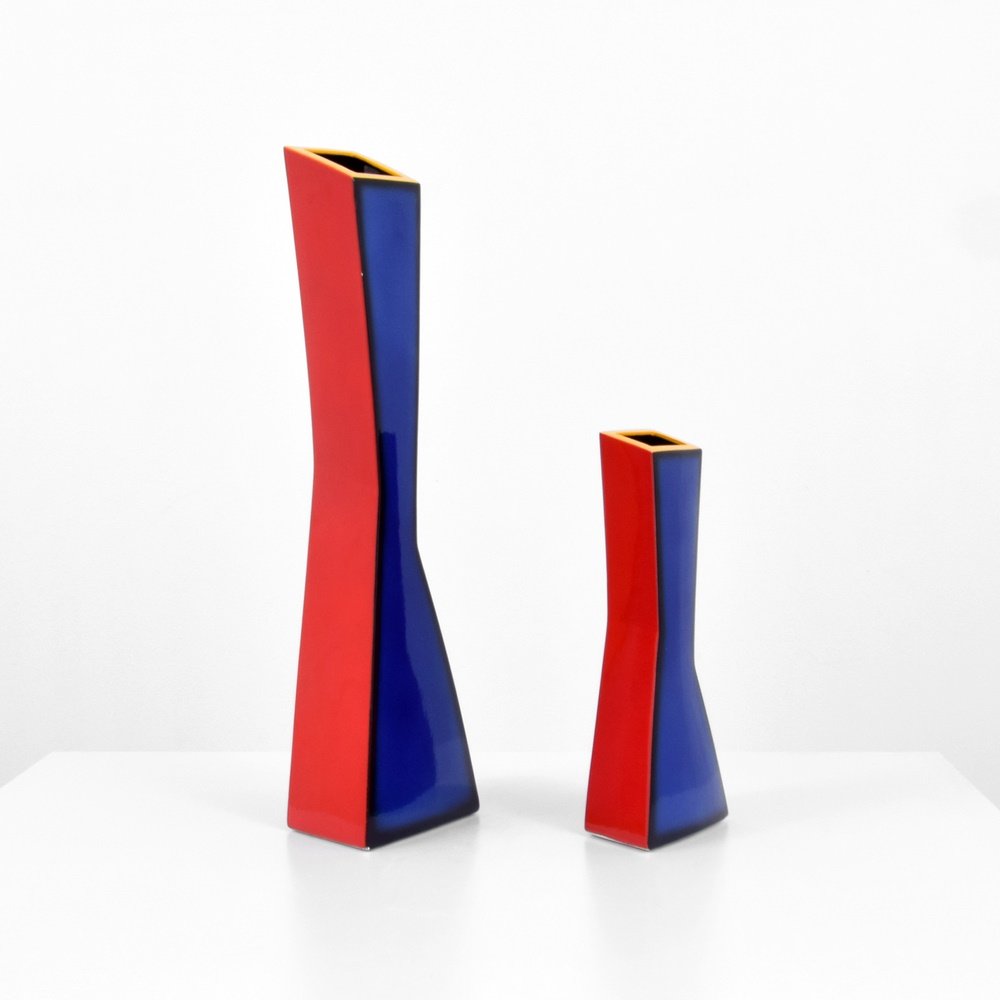 Fred Stodder Vases, Lot of 2