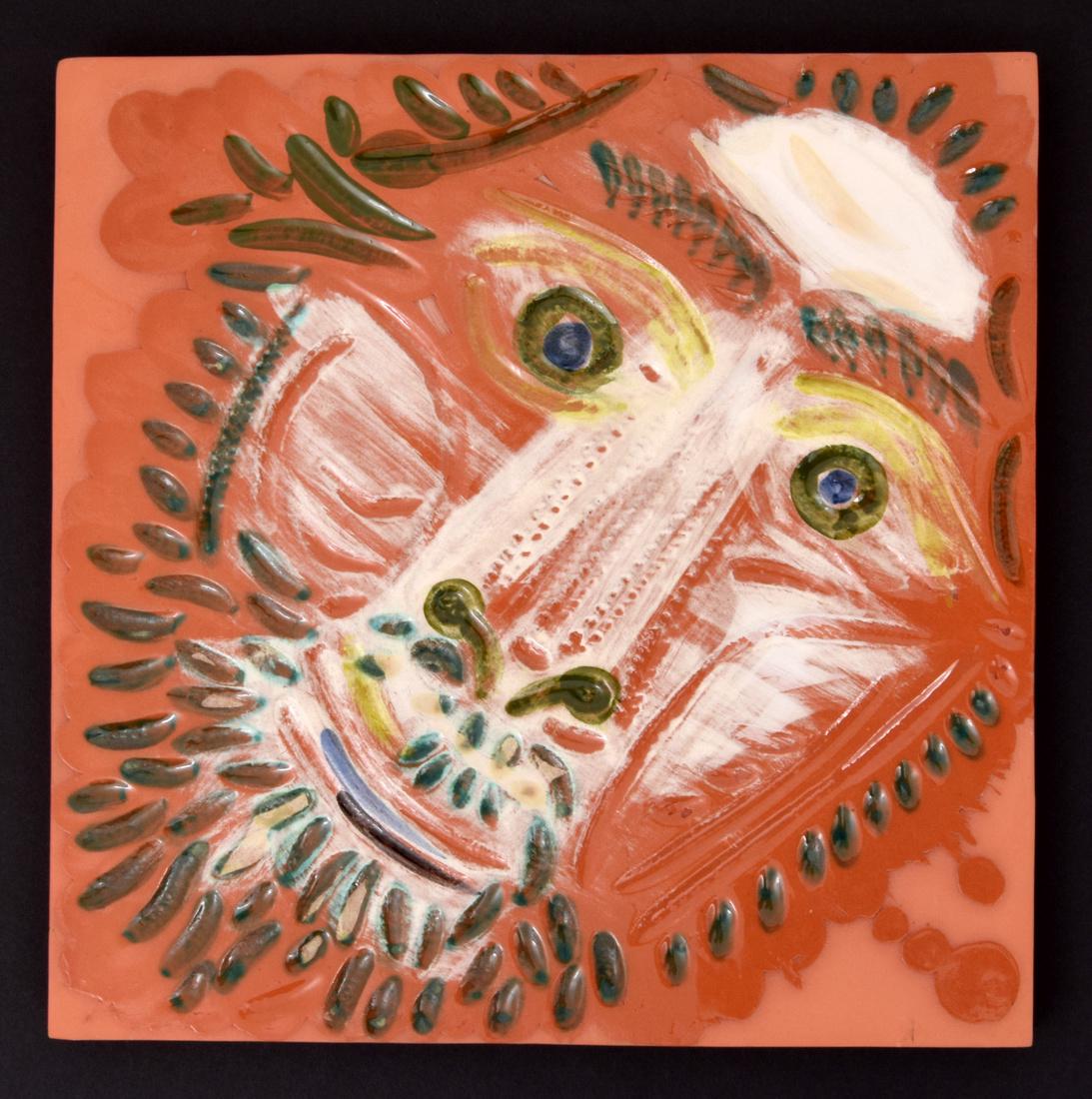 Pablo Picasso TETE DE LION Plaque, Limited Edition