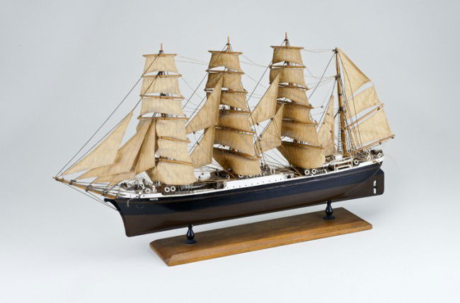 206: Vintage Model of Pamir Sailing Ship