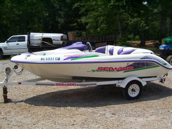 Sea Doo Twin Rotax Bombardier Speedster W/trailer
