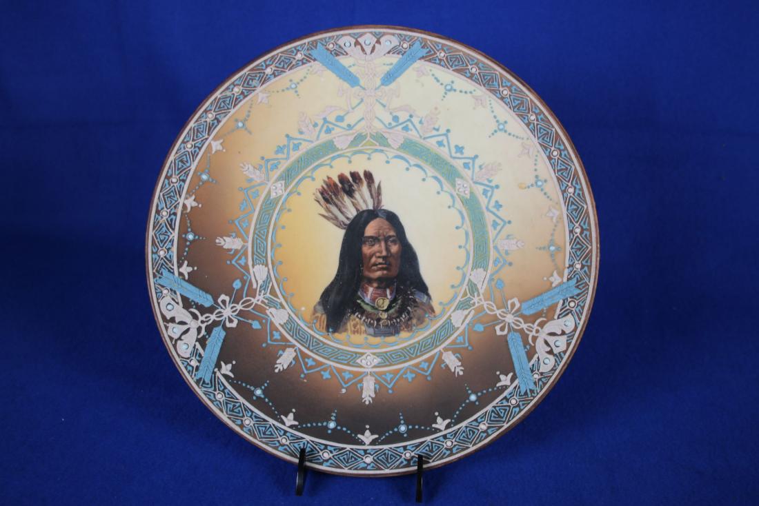 Nippon Hand Painted Indian Chief Plate - May 10, 2019 | Sohn and ...