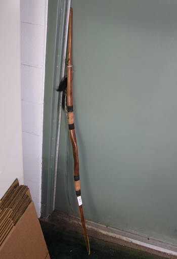Vintage Osage Wood Long Stick Bow