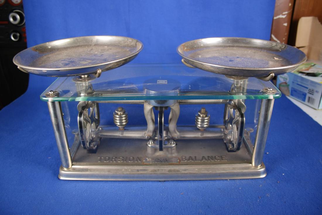 Torsion Glass Encased Balance Scale - May 10, 2019 | Sohn and ...