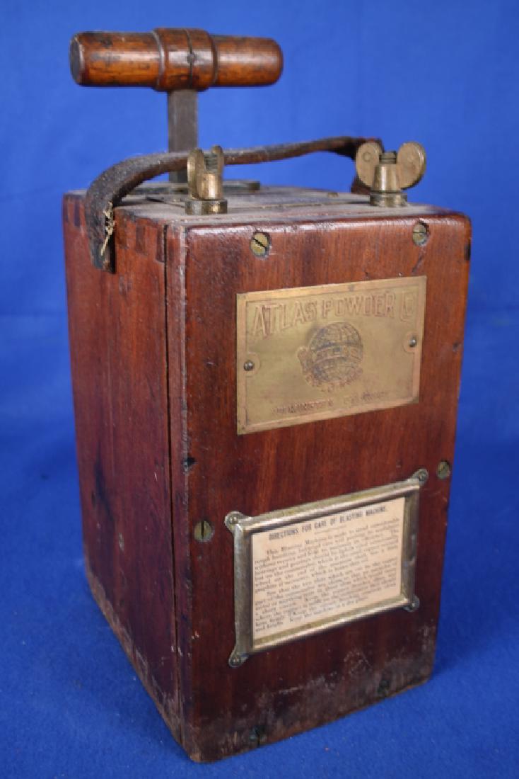 Atlas Powder Co. Blasting Machine - May 11, 2019 | Sohn and Associates ...