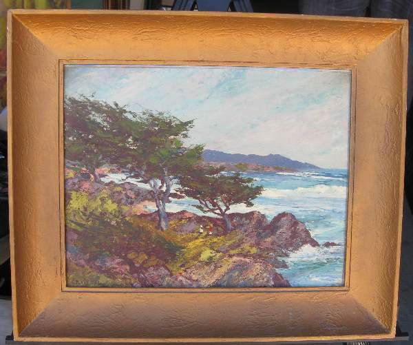 161: Painting by Charles Alfred Weigel (American, 1883