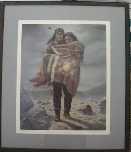 Original Lithograph By Gregory Perillo (american,