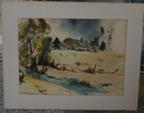 286: Watercolor by C. Keating