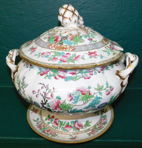 Minton Soup Tureen & Plate