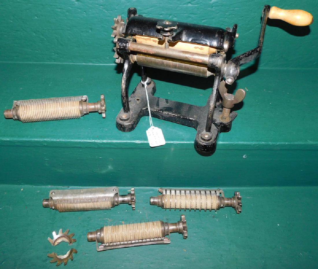 Antique Pasta Machine With Four Rollers