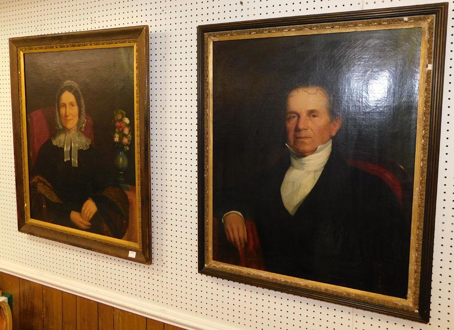 Pair OOC Portraits By Joseph Greenleaf Cole MA - May 25, 2020 ...