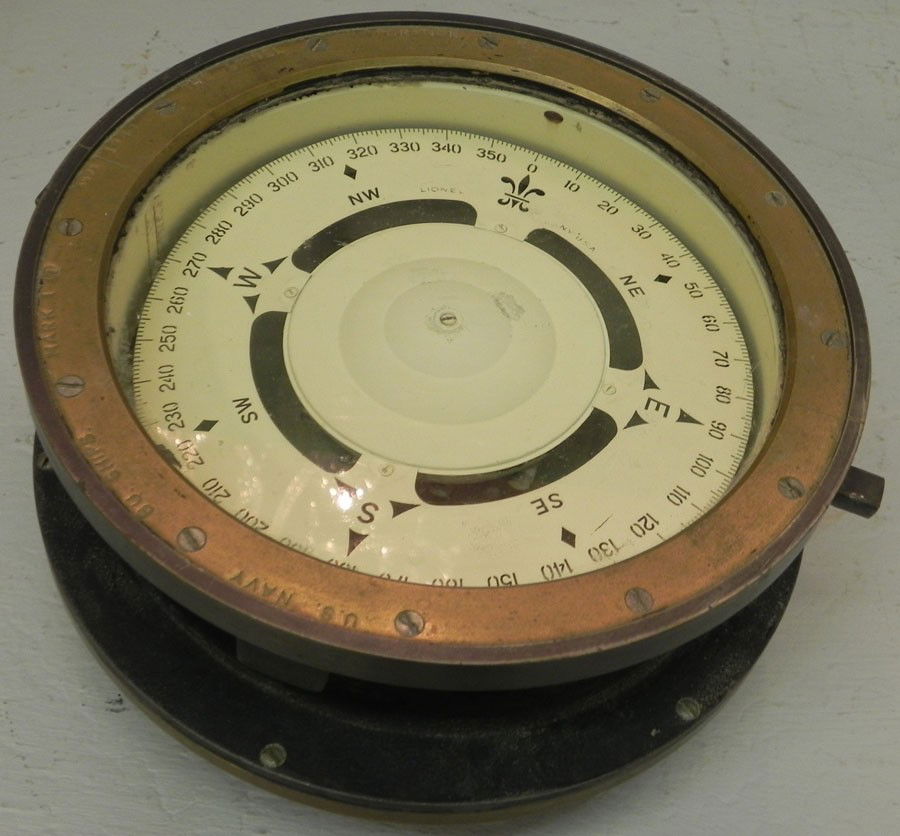 211: US Naval BU. Ships. Mark 1 compass by Lionel