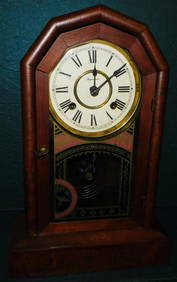E N Welch Patti No. 1 Shelf Clock - Apr 24, 2021 | Schmidt's Antiques ...