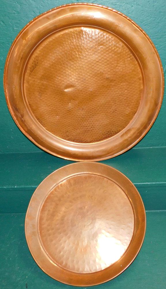 2 Copper Trays