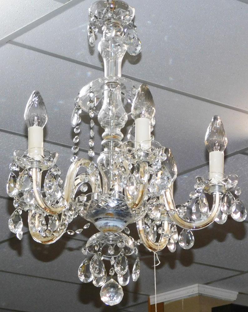 5 Light Crystal Chandelier