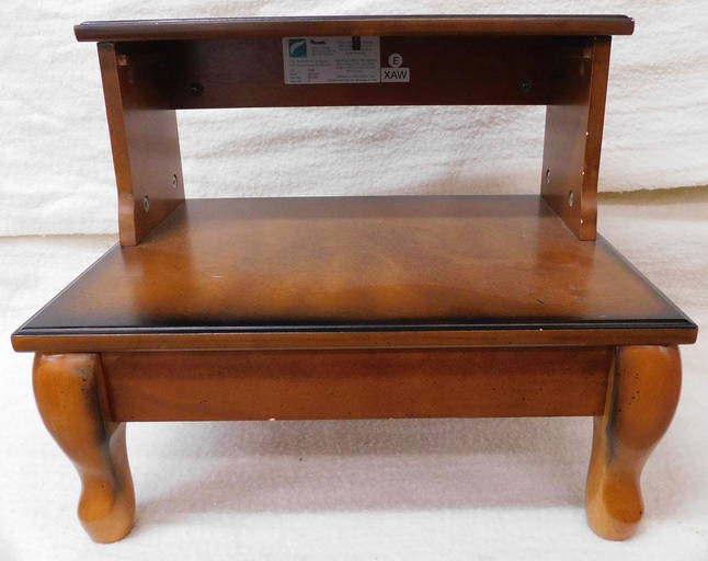 Painted Mahogany Bed Steps