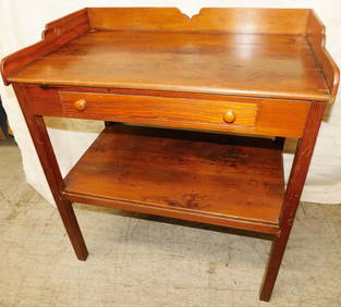 Antique Oak Wash Stand