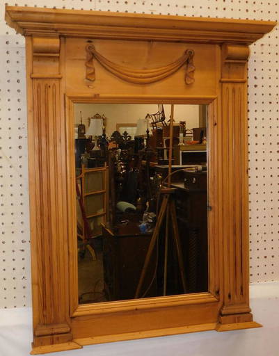 Scrub Pine Fluted Column Mirror