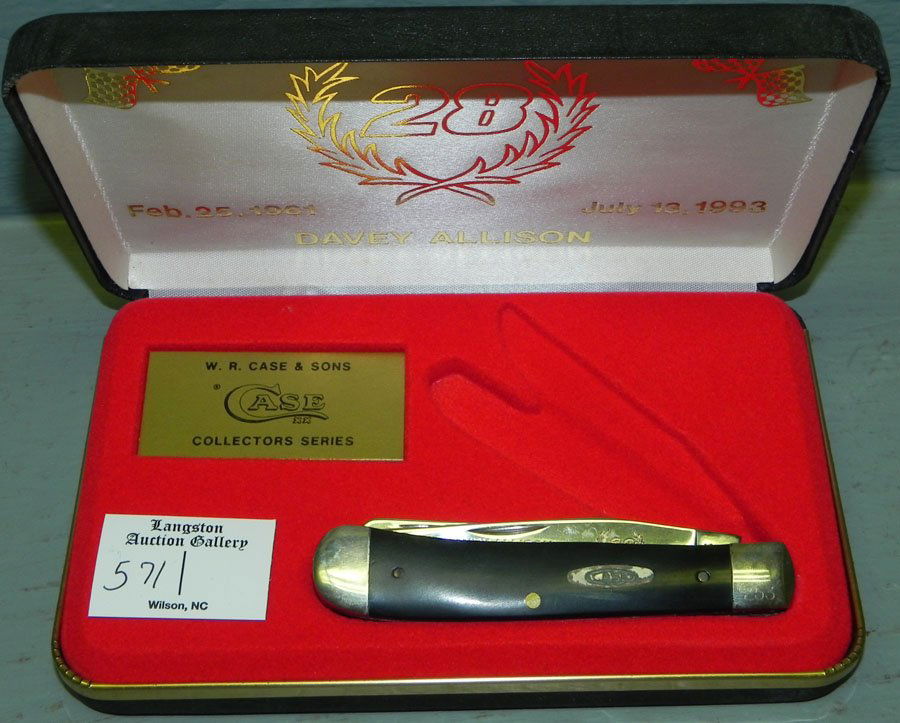 571: Case #253 Davey Allison Knife set. - Apr 22, 2012 | Langston ...