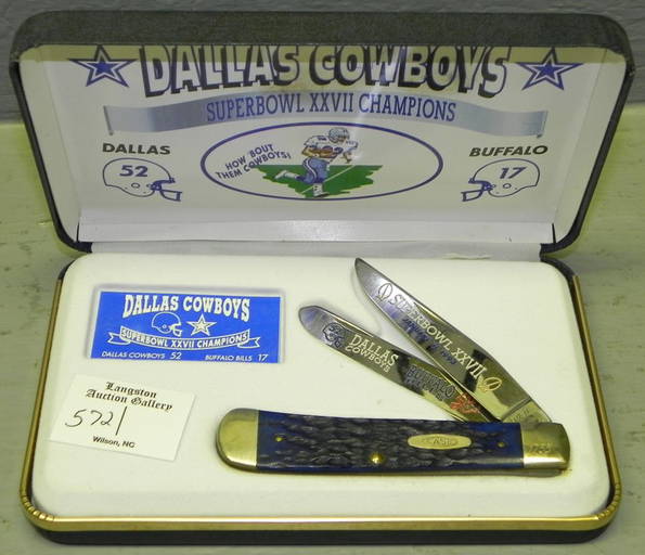 Case Dallas Cowboys Super Bowl Xxvii 93 Knife.