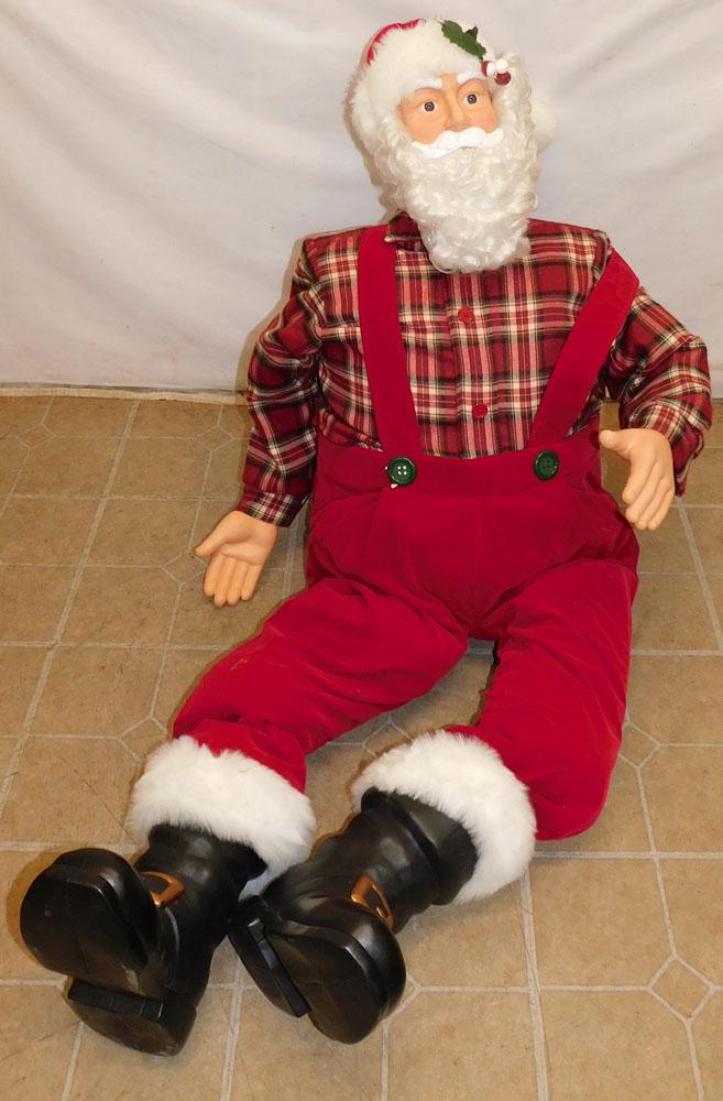 Life Size Santa Claus Body Auction