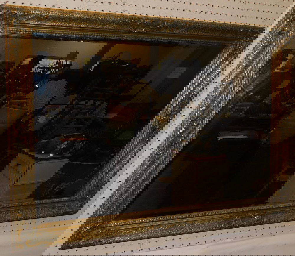 Gilded Frame Bevel Edge Mirror Auction