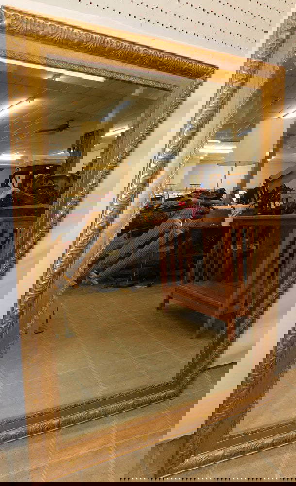 Gilded Frame Bevel Edge Mirror Auction