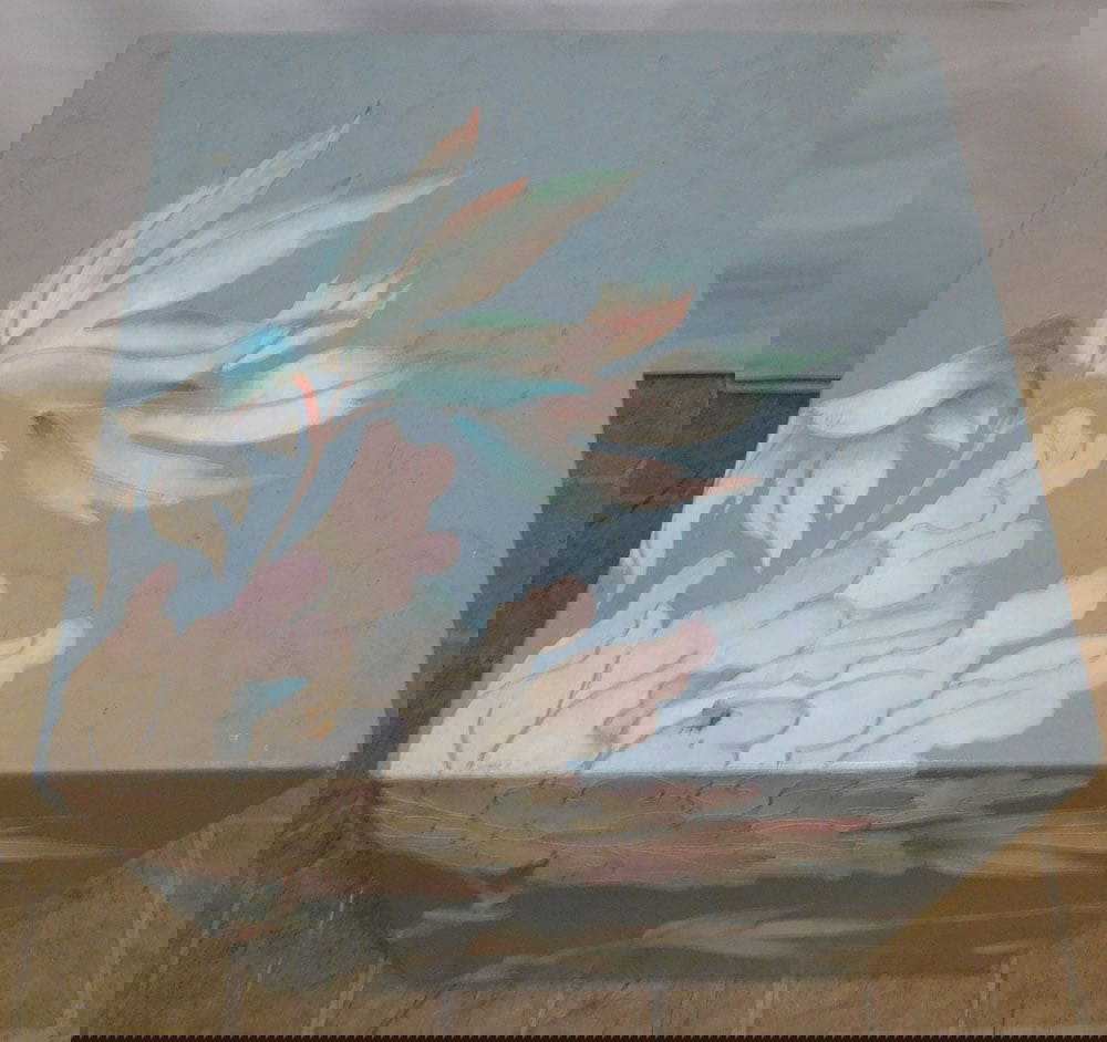 Paint Decorated Cubic Stand Auction