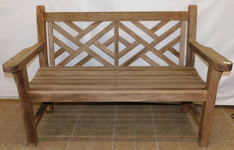 Teak Wood Outdoor Bench