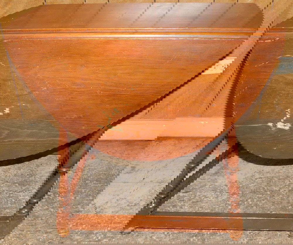 Two Pine Drop Leaf Tables Auction