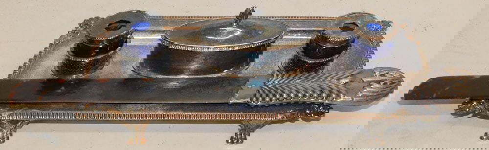 Sheffield Ink Well & Letter Opener Auction