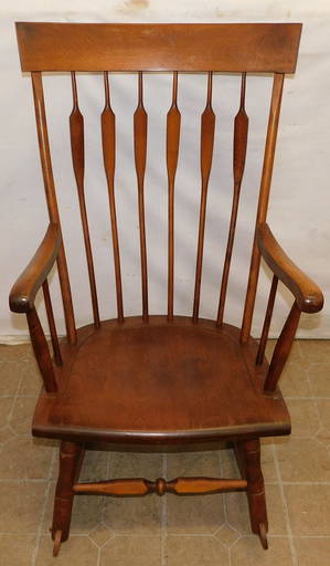 Maple Arrow Back Rocker By Nichols & Stone