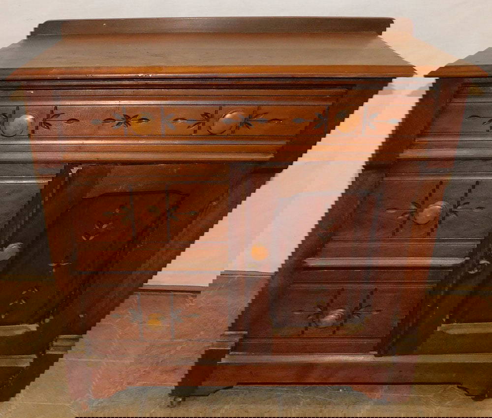 Victorian Walnut Wash Stand Auction