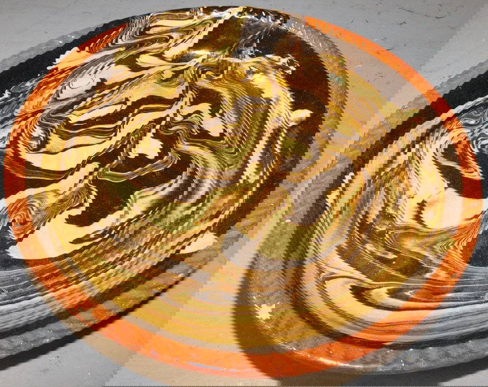 Redware Bowl By Colonial Williamsburg Auction