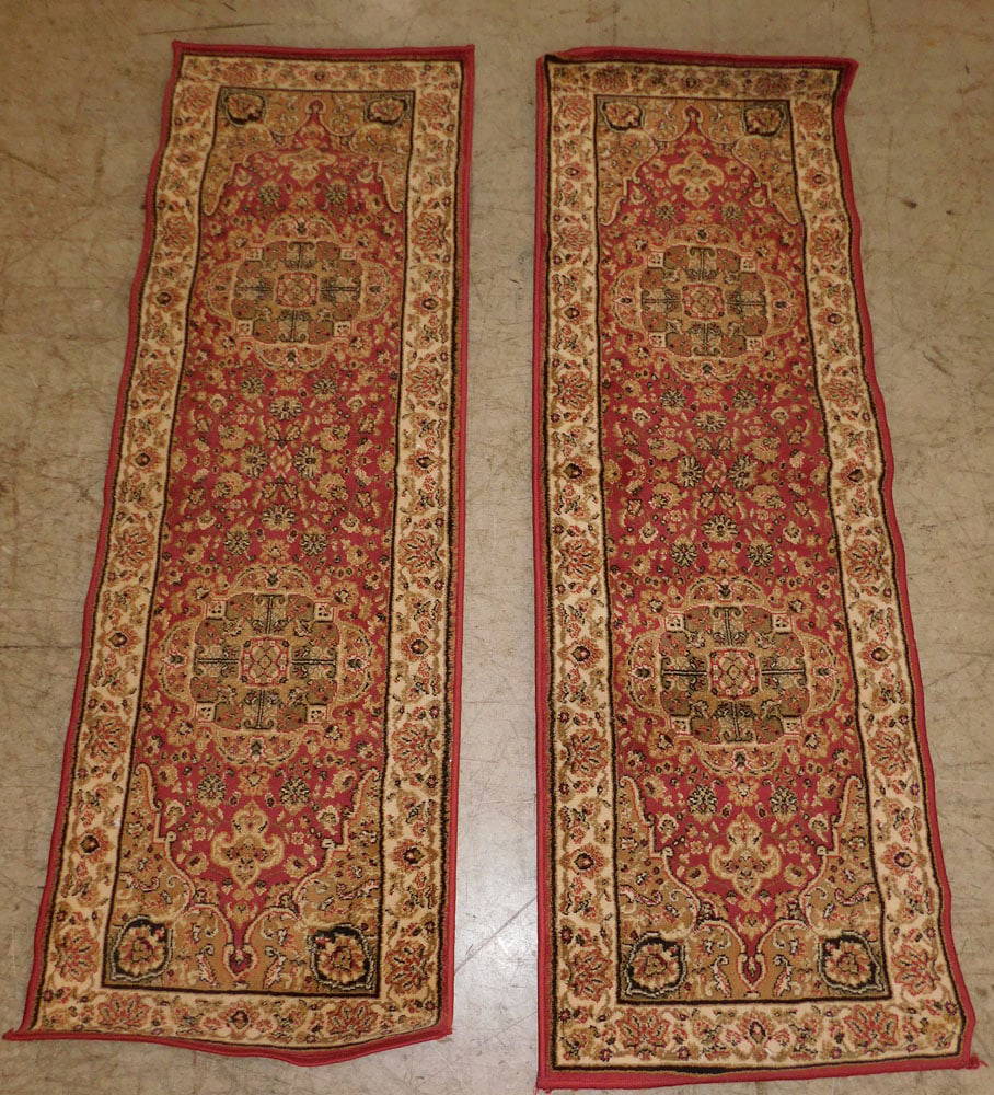 (2) 1' 10" X 5' 9" Machine Made Runners Auction