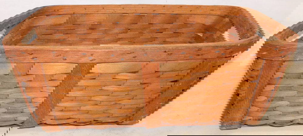 Antique Split Oak Basket Auction