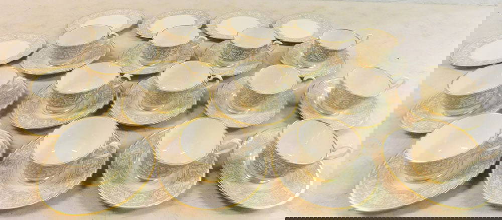 Lot Of Franciscan China, (renaissance) Auction