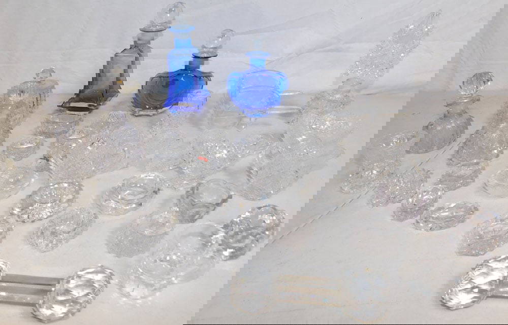 Lot Of Glass Items Auction