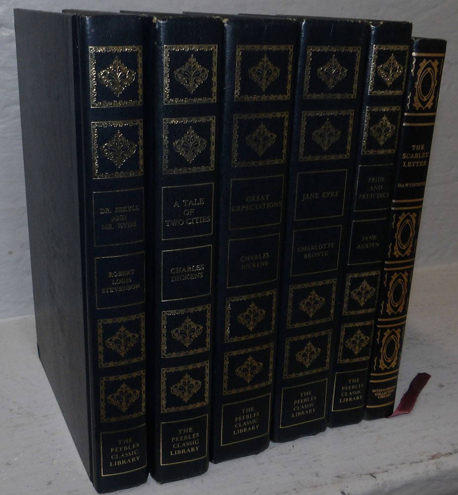 Six Decorative Books, (peebles Library & International Collectors) Auction