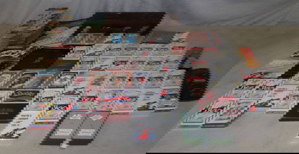 Lot Of Vintage Playing Cards Auction